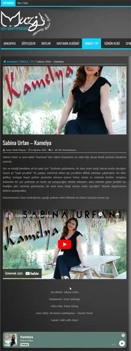 Basından - Sabina Urfan